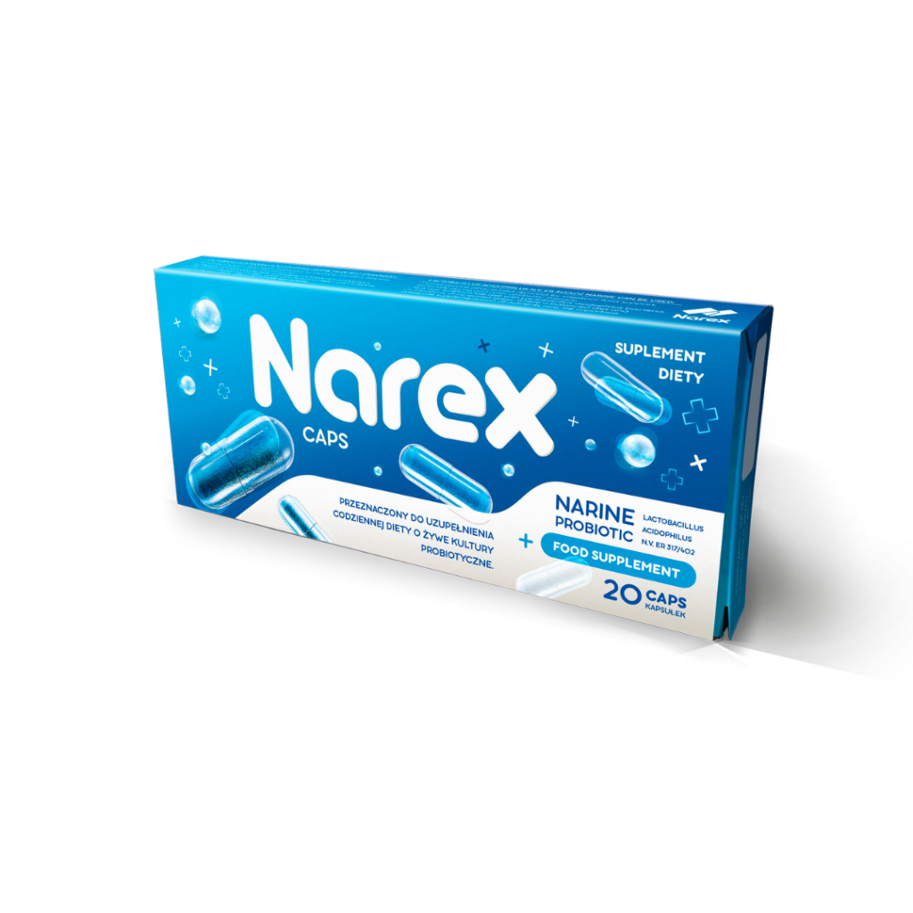 Narine Probiotic • Narex Caps • 20 capsules